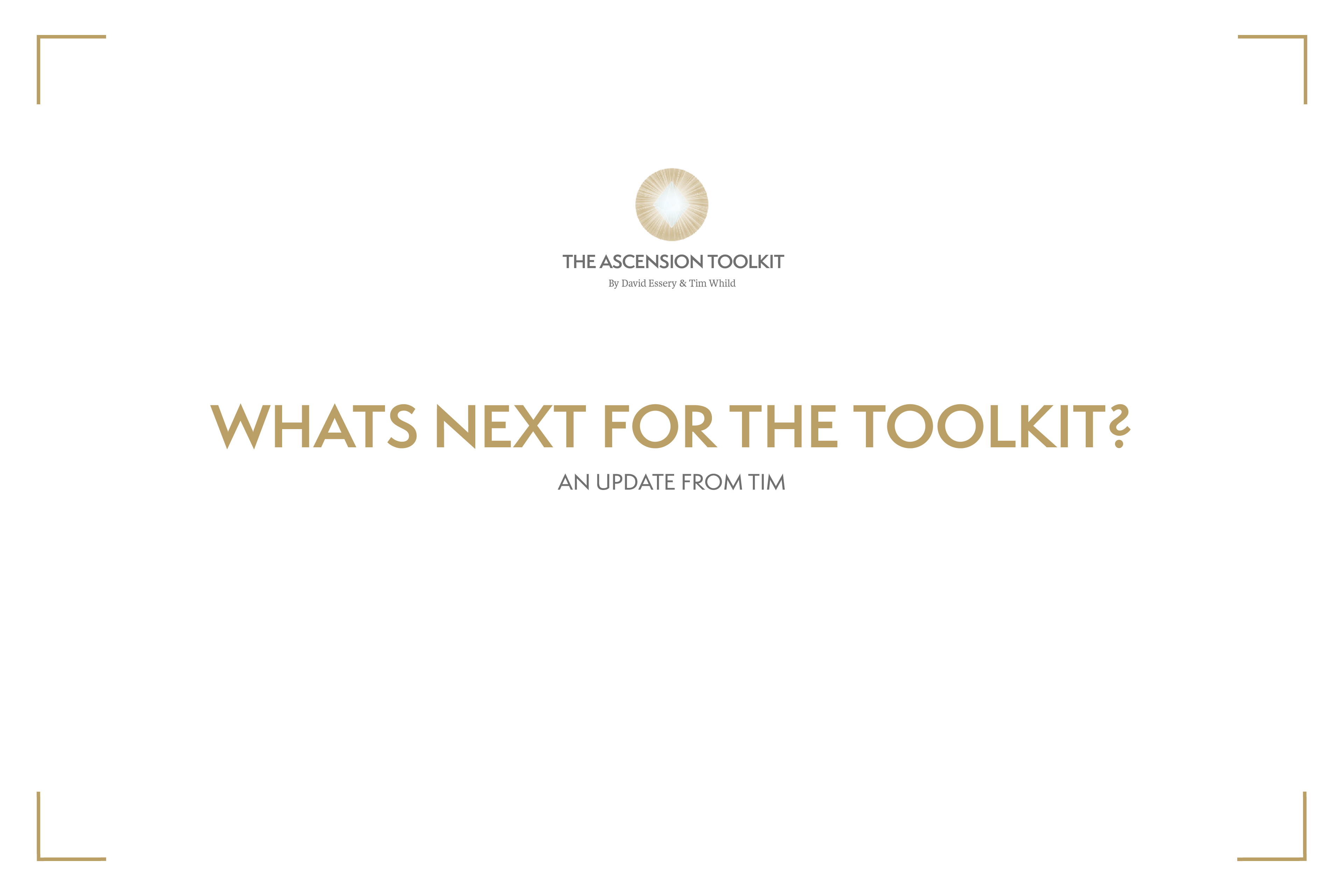Whats Next for the Ascension Toolkit? | The Ascension Toolkit